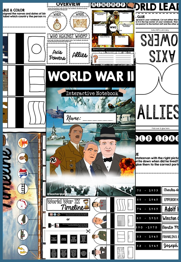 World War 2 Lesson Plans: Unlock the Power of Interactive Notebooks and ...