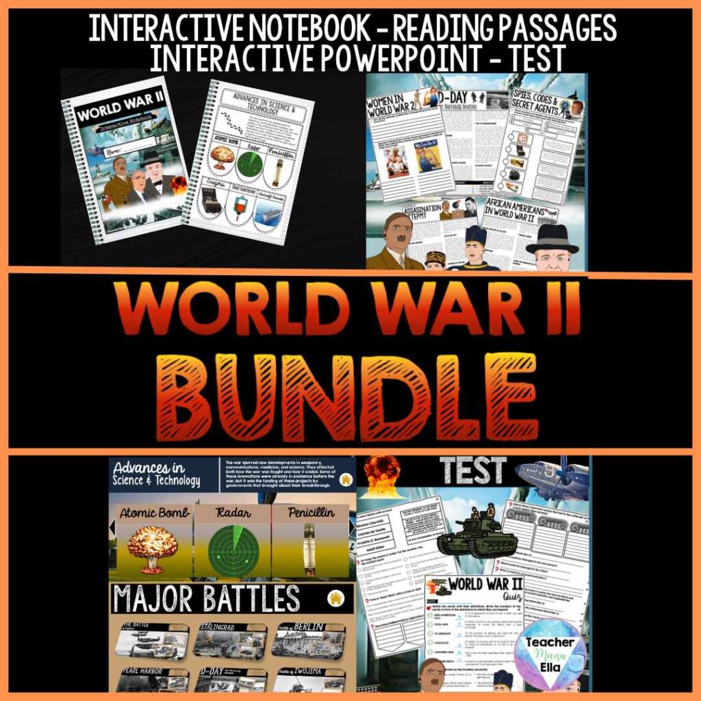 Download Page FREE WW2 Reading - teachermanuella.com