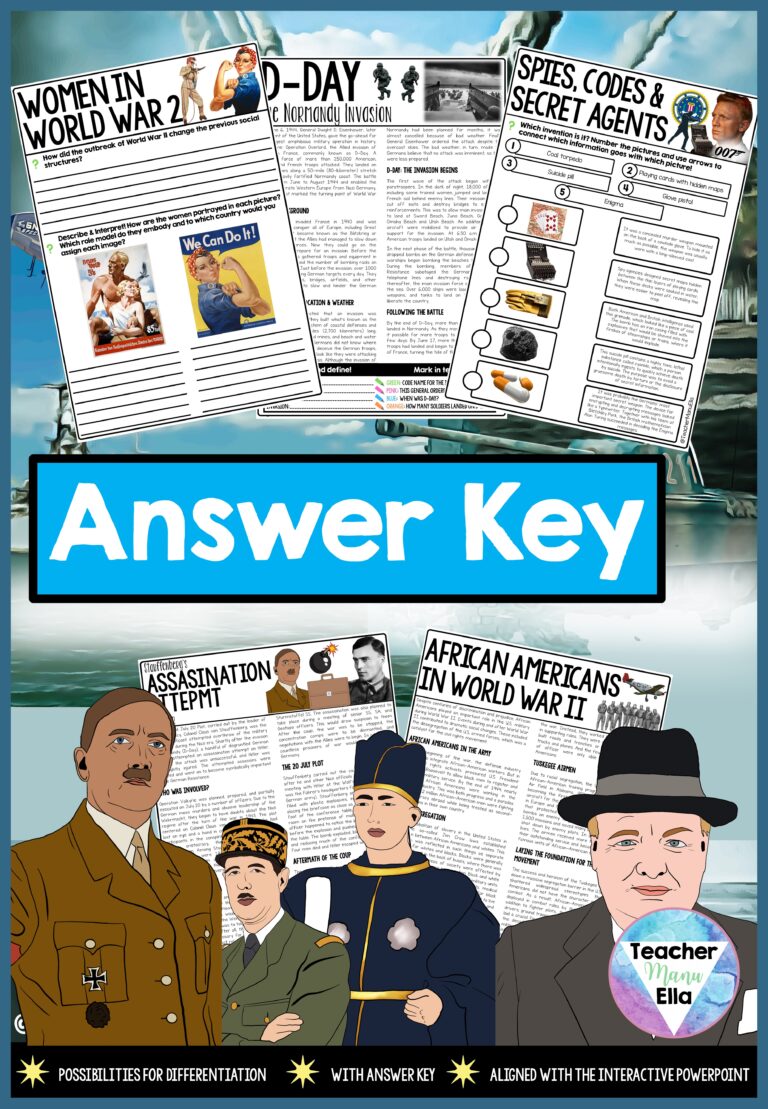 Free Modern World History Curriculum: World War 2 Lesson Plans, Ideas ...